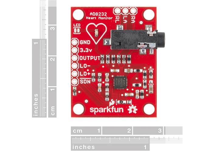 SparkFun Single Lead Heart Rate Monitor - AD8232