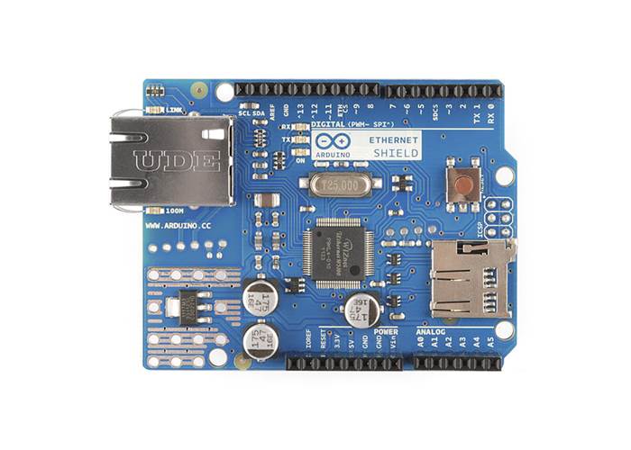 Arduino Ethernet Shield Rev3 WITHOUT PoE Module