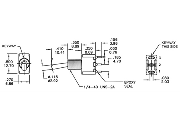 spdt switch datasheet