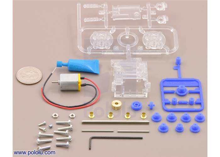 Tamiya 70190 Mini Motor Multi-Ratio Gearbox (12-Speed) Kit