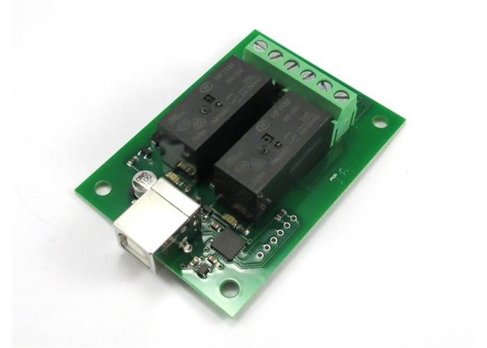 2 Channel Relay Module with USB Interface (USB-RLY02)