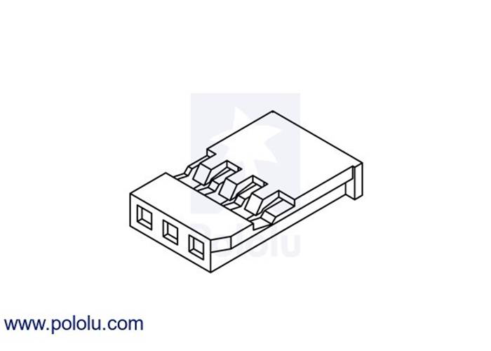 Futaba J Connector Pack, Female - Robot Gear Australia