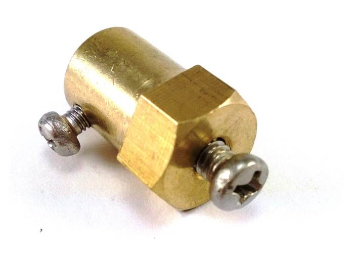 12mm Hex wheel hub adaptor for 5mm shaft (Pair)