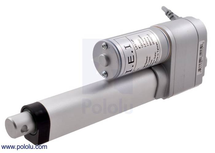 Concentric LACT4P-12V-5 Linear Actuator with Feedback: 4" Stroke, 12V ...
