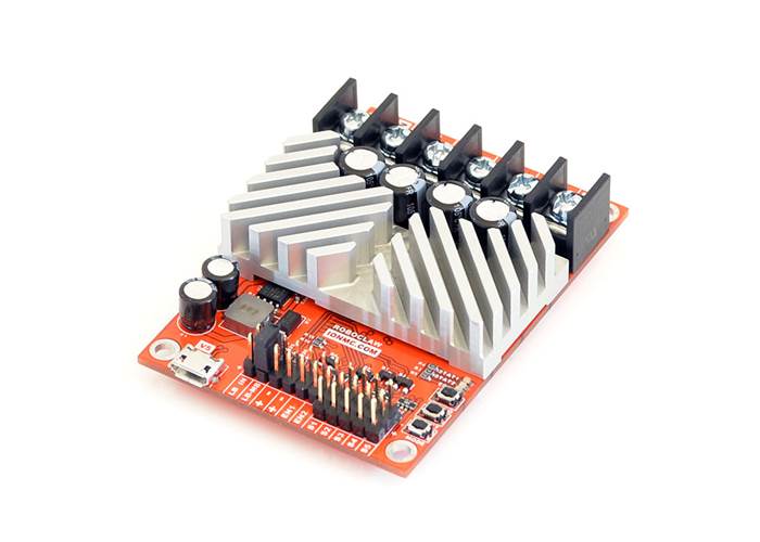 RoboClaw 2x45A Motor Controller (V5, pin header I/O)