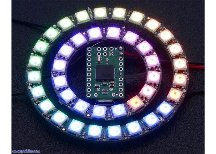 Adafruit 16 WS2812 LED NeoPixel Ring - Robot Gear Australia
