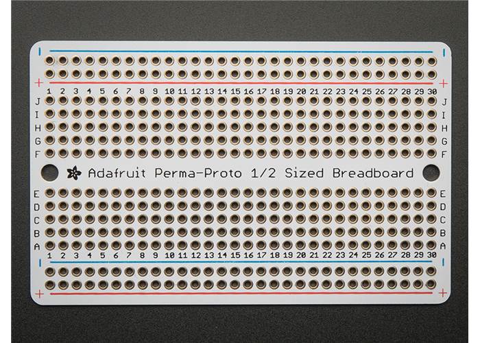 Adafruit Perma-Proto Half-Sized Breadboard PCB (3-Pack)