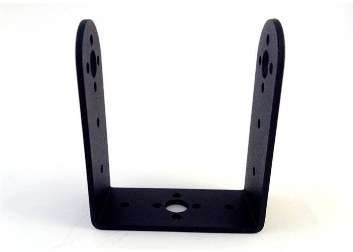 Servo Bracket - Black Aluminium - Long Arm