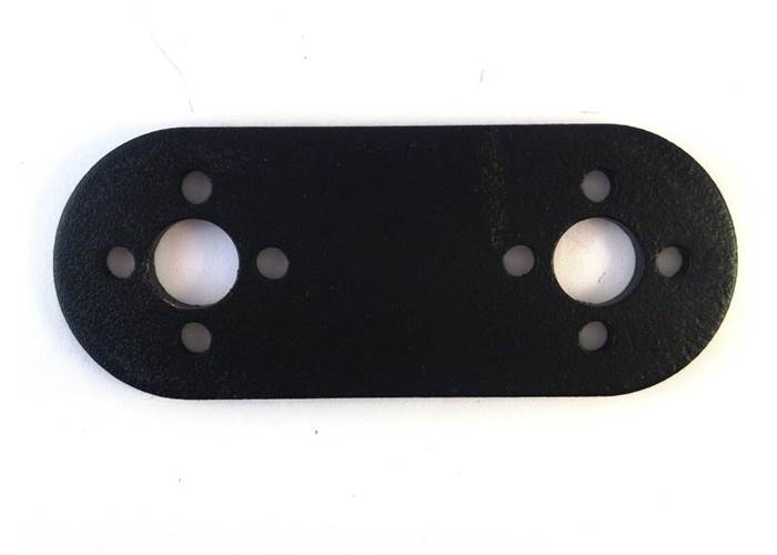 Servo Bracket - Black Aluminium - Interconnect