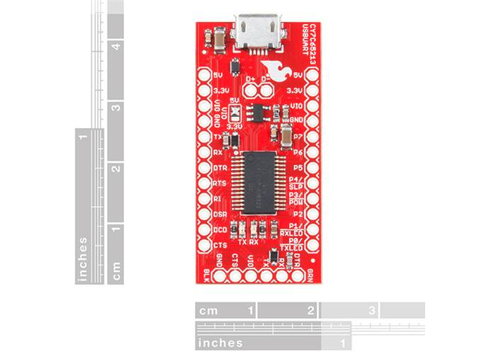 SparkFun USB UART Serial Breakout - CY7C65213
