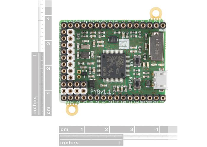 MicroPython pyboard v1.1 (with Headers) - Robot Gear Australia