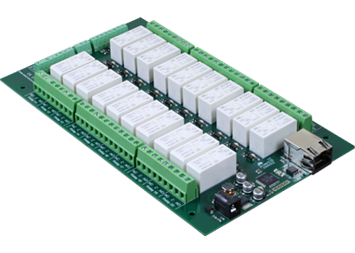 20 Channel 16 Amp Relay Module with Ethernet (ETH8020)