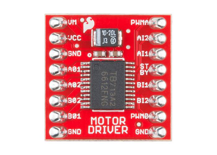 SparkFun Motor Driver - Dual TB6612FNG (with Headers)