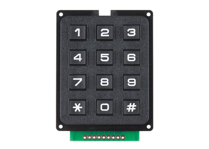 Keypad - 12 Button - Robot Gear Australia