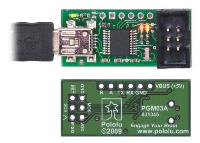 Pololu USB AVR ISP Programmer - Robot Gear Australia