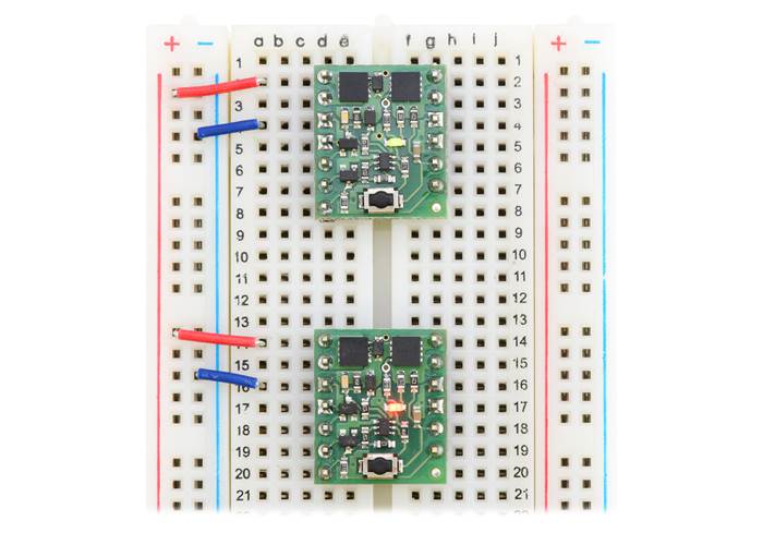 Mini Pushbutton Power Switch with Reverse Voltage Protection, LV