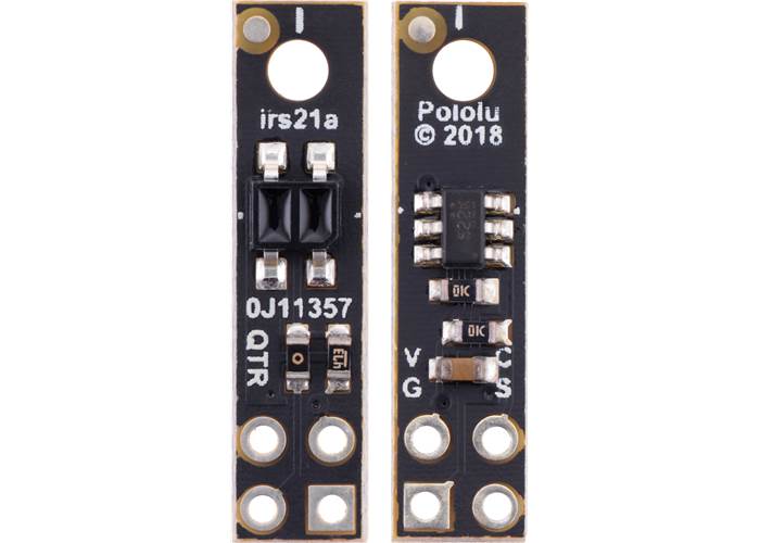 QTR-HD-01A Reflectance Sensor: 1-Channel, 5mm Wide, Analog Output