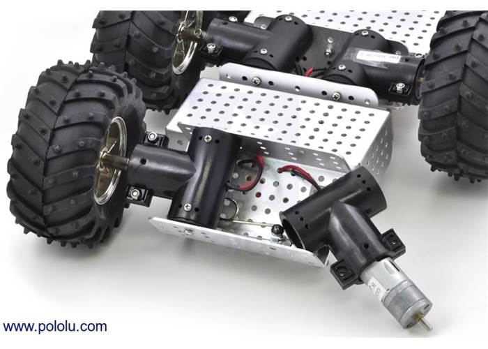 499:1 Metal Gearmotor 25Dx58L mm Low Power 6V