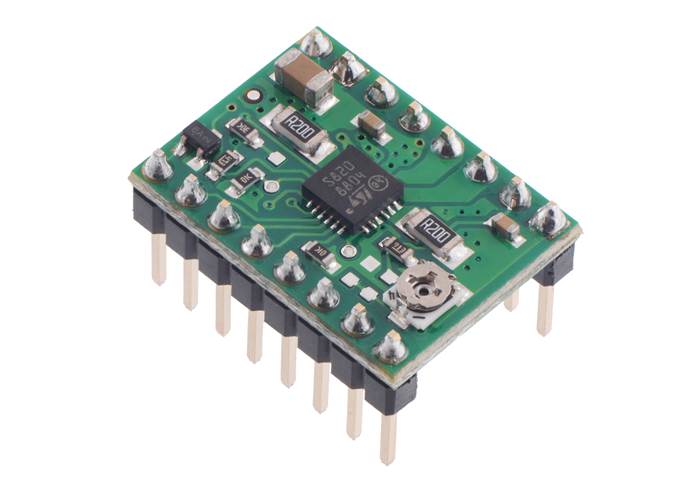 STSPIN820 Stepper Motor Driver Carrier (Connectors Soldered)