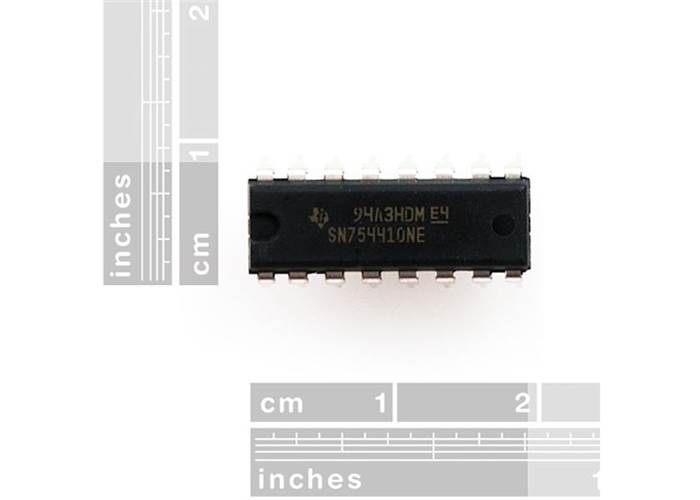 SN754410 Quad Half H-Bridge Motor Driver 1A (L293D compatible)