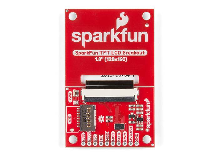 SparkFun TFT LCD Breakout - 1.8" (128x160)