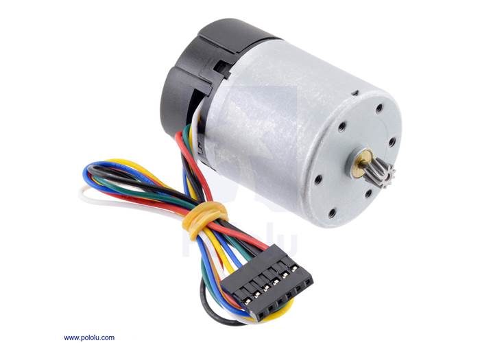 Motor with 64 CPR Encoder for 37D mm Metal Gearmotors (No Gearbox ...