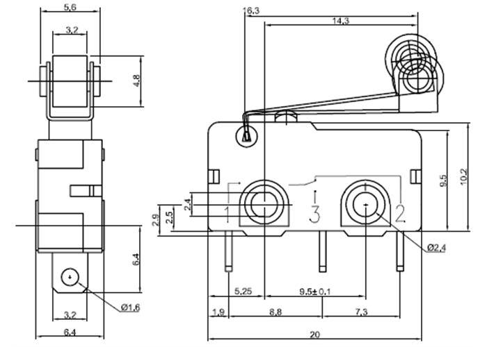 Bumper Switch Kit for Romi/TI-RSLK MAX (Not Soldered, Can Be Assembled ...
