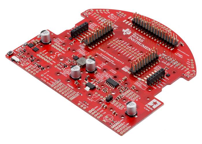 TI-RSLK Chassis Board v1.0 for TI-RSLK MAX