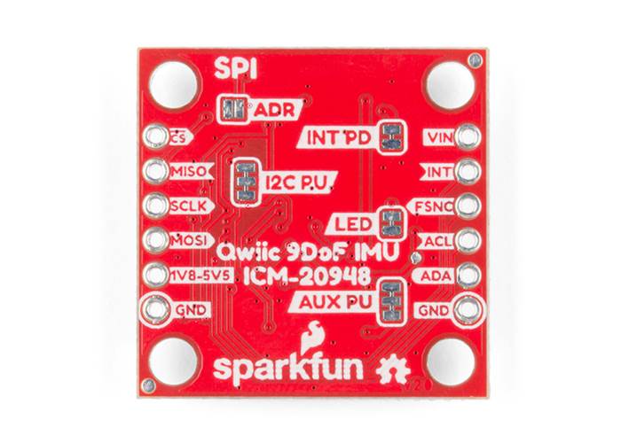 SparkFun 9DoF IMU Breakout - ICM-20948 (Ding and Dent)