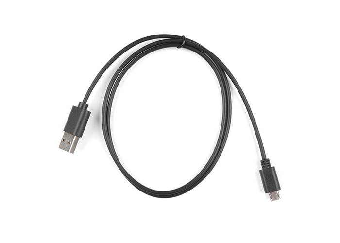 Reversible USB A to Reversible Micro-B Cable - 0.8m