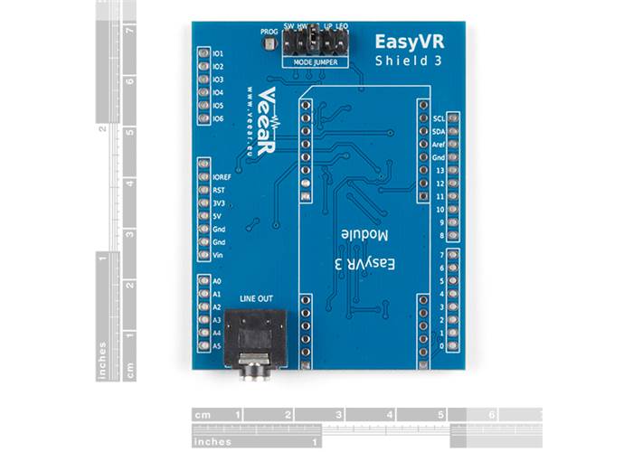 EasyVR 3 Plus Shield for Arduino - Robot Gear Australia