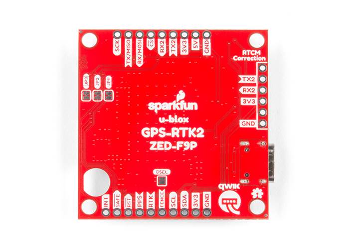 SparkFun GPS-RTK2 Board - ZED-F9P (Qwiic) (Distro Black Friday)