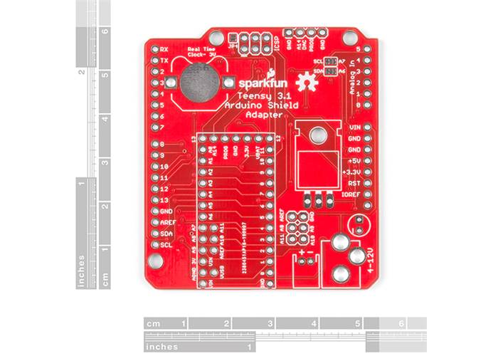 Teensy Arduino Shield Adapter - Robot Gear Australia