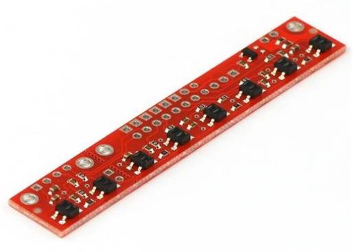 Pololu QTR-8RC Reflectance Sensor Array - Robot Gear Australia