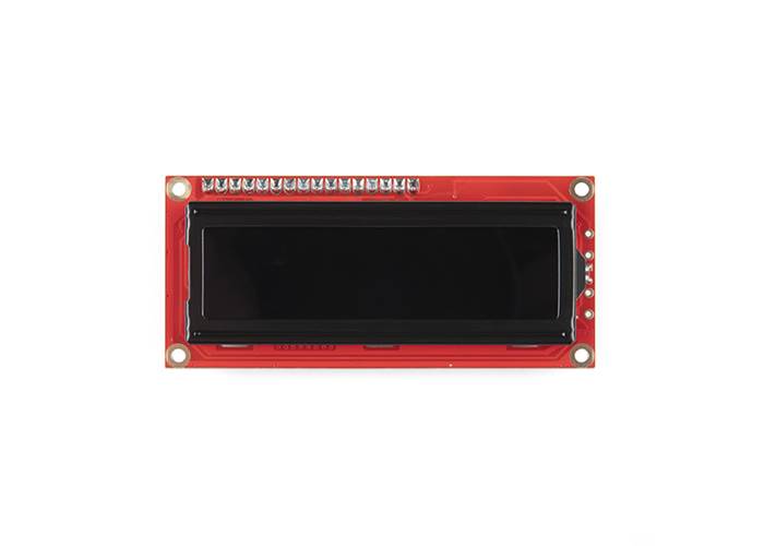 SparkFun Basic 16x2 Character LCD - White on Black, 5V (with Headers)