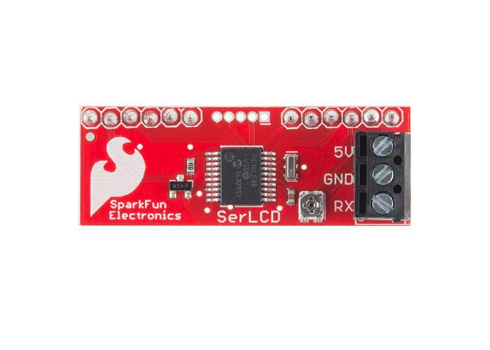 SparkFun Serial Enabled LCD Backpack - Robot Gear Australia