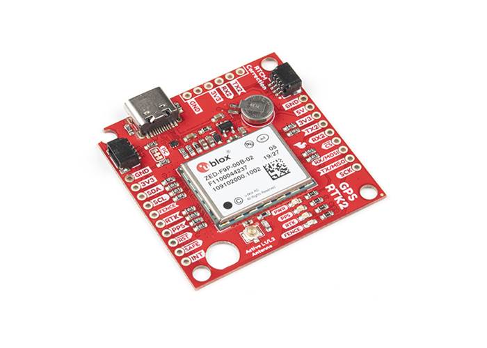 SparkFun GPS-RTK2 Board - ZED-F9P (Qwiic) (Ding & Dent)