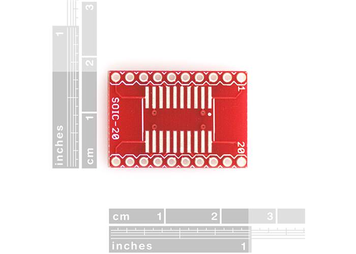 SparkFun SOIC to DIP Adapter - 20-Pin - Robot Gear Australia