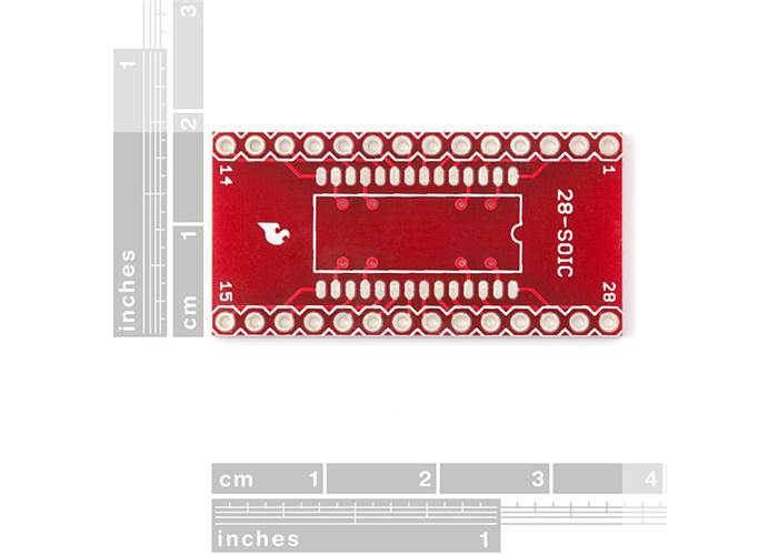 SparkFun SOIC to DIP Adapter - 28-Pin - Robot Gear Australia