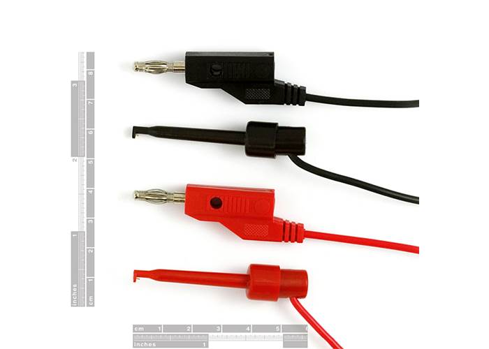 Banana to IC Hook Cables - Robot Gear Australia