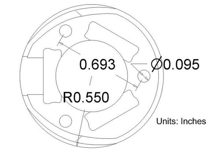 Pololu Ball Caster with 1" Plastic Ball - Robot Gear Australia