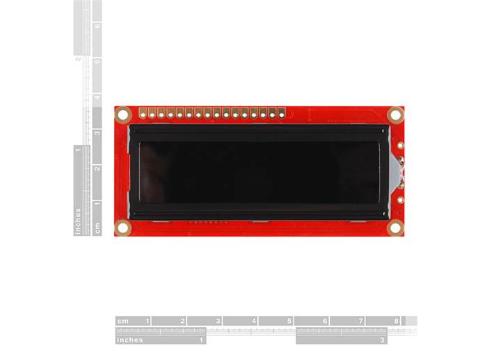 Basic 16x2 Character LCD - White on Black 5V