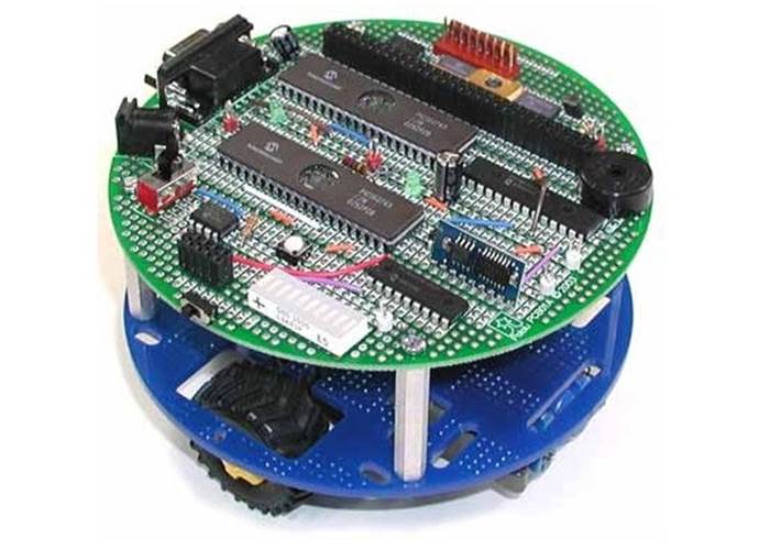 PCB01A 5" Round Prototyping PCB - Robot Gear Australia