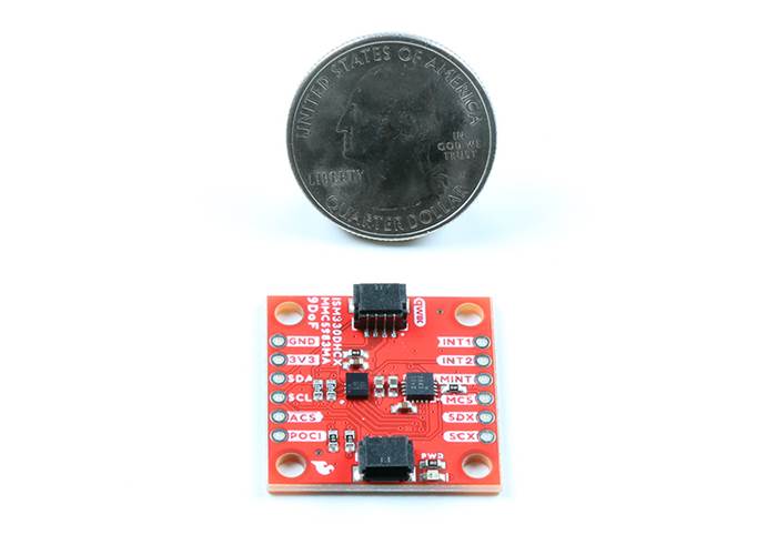 SparkFun 9DoF IMU Breakout - ISM330DHCX, MMC5983MA (Qwiic)