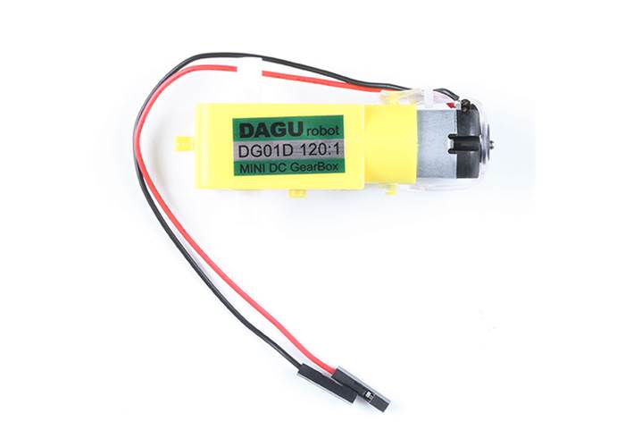 Hobby Gearmotor - 58 RPM, Female Connectors (Single)