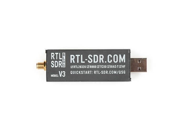 RTL-SDR BLOG V3 USB Dongle with Dipole Antenna Kit
