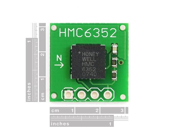Honeywell HMC6352 Compass Module breakout board