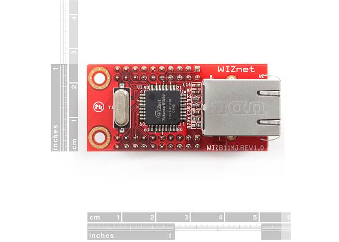 WIZnet W5100 Network Module with Mag Jack - WIZ811MJ