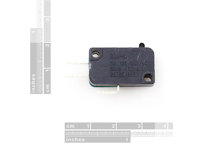 Microswitch - 3-terminal - Robot Gear Australia