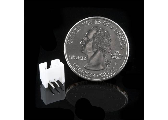 JST Right Angle Connector - Through-Hole 3-Pin